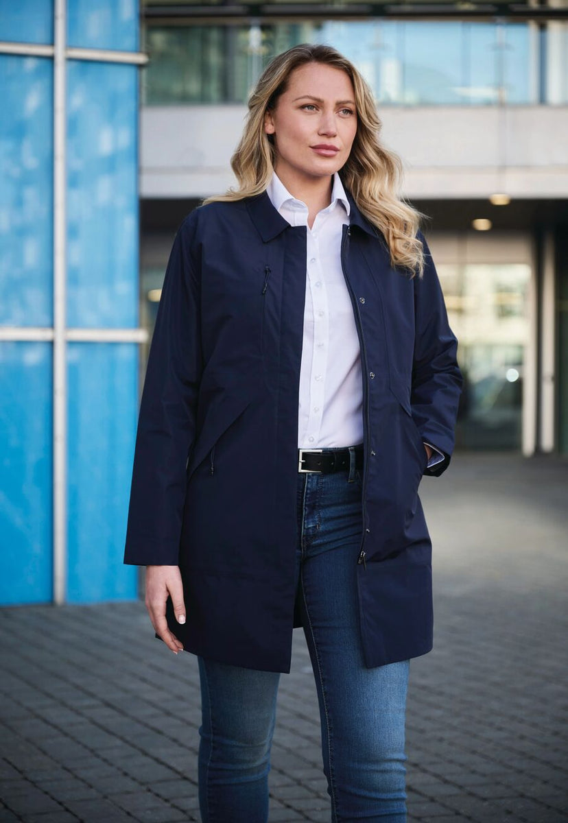 Louise Women's Waterproof Mac – First Corporate Clothing