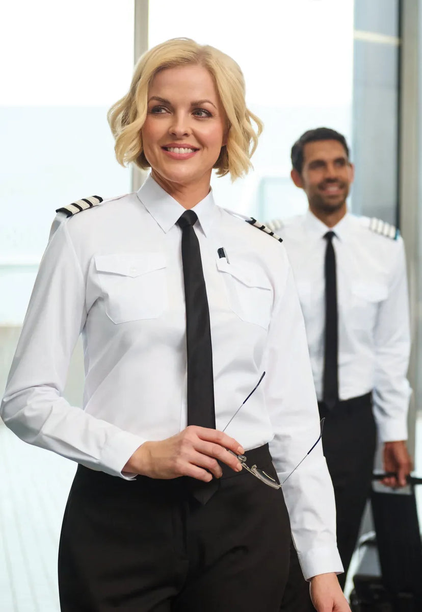 Athena Long Sleeve Pilot Shirt – First Corporate Clothing