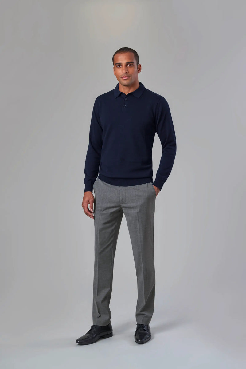 Casper Knitted Polo – First Corporate Clothing