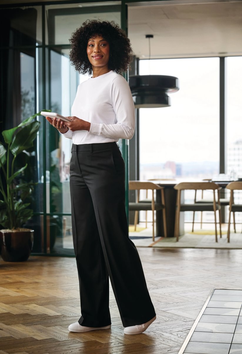 Cora Wide Leg Trouser – First Corporate Clothing