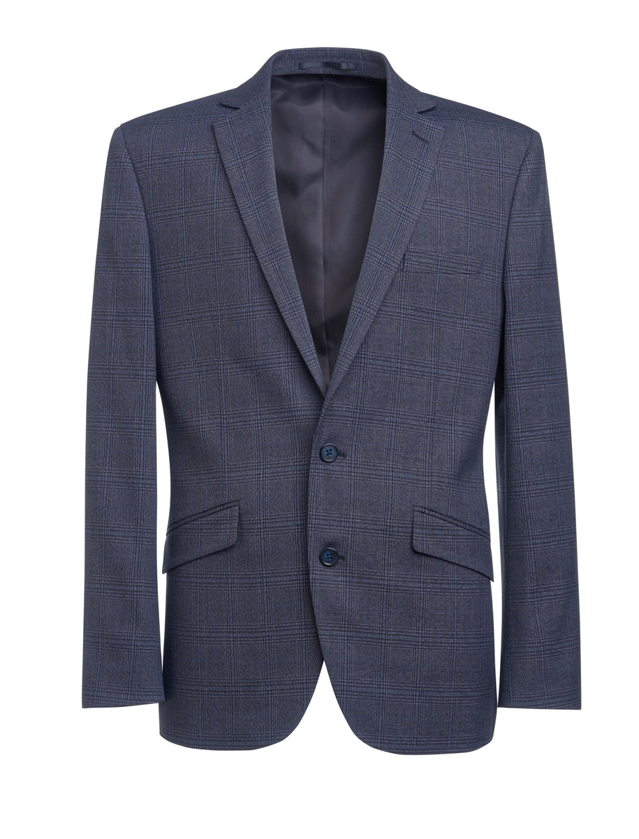 Lucio Slim Fit Check Jacket – First Corporate Clothing