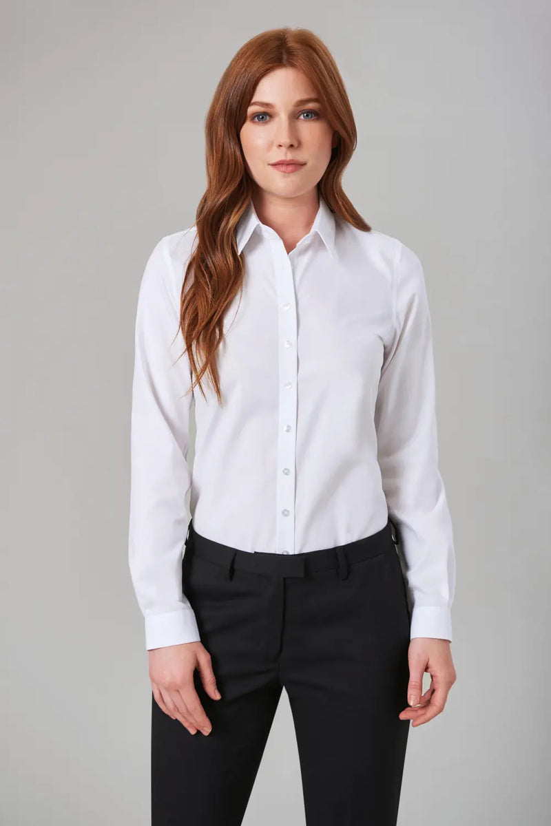 Silvi Long Sleeve Non Iron Blouse – First Corporate Clothing